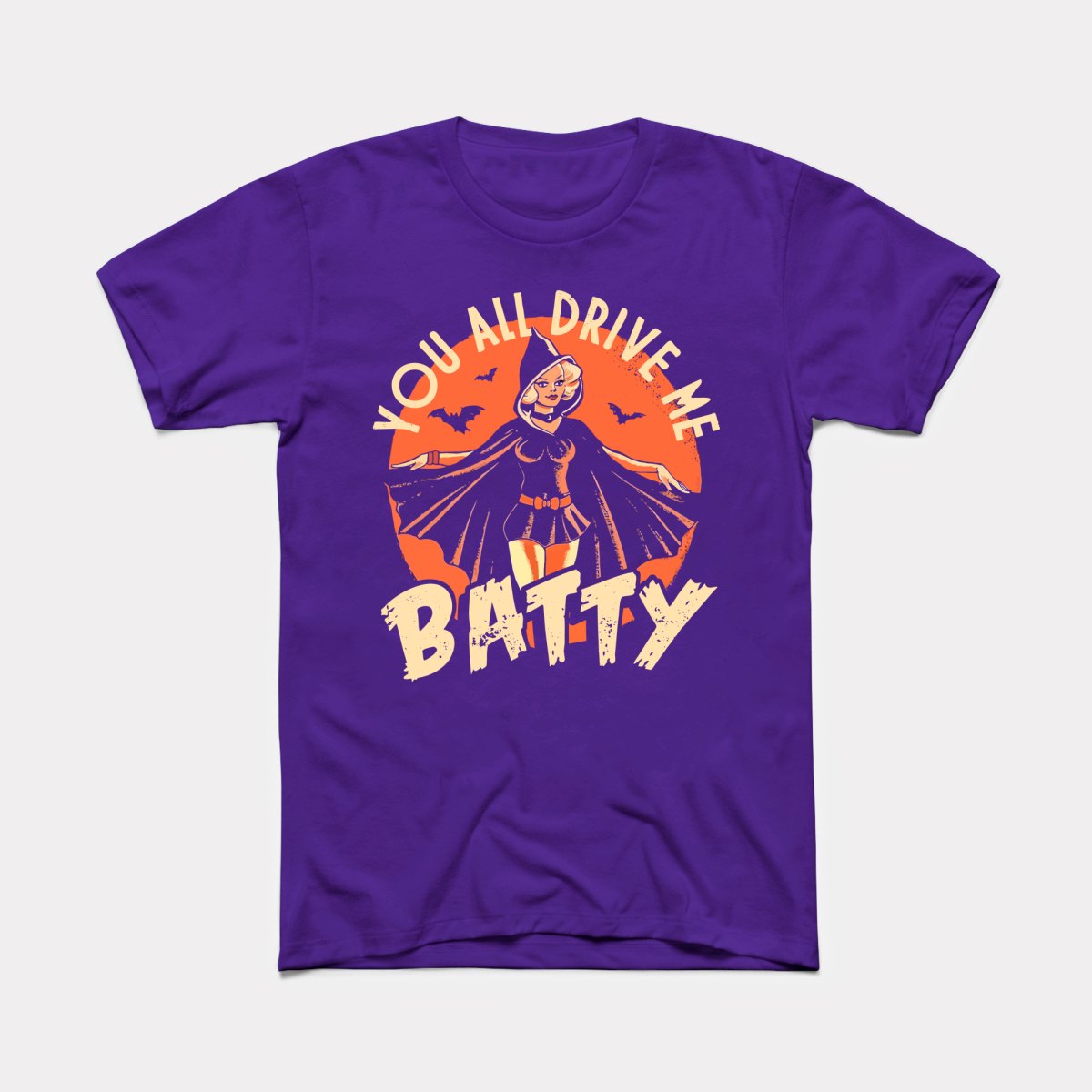 Drive Me Batty Adult Unisex Tee – BabyDoopy