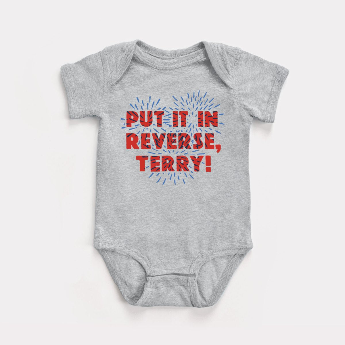 Put It In Reverse Terry Baby Bodysuit – BabyDoopy