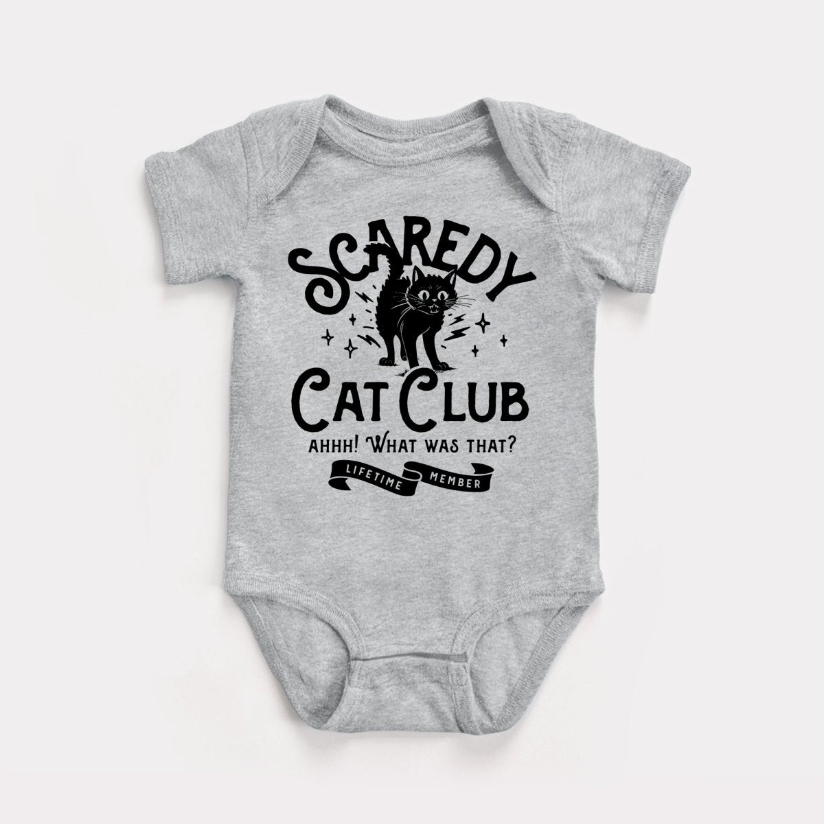 Scaredy Cat Club Baby Bodysuit – BabyDoopy